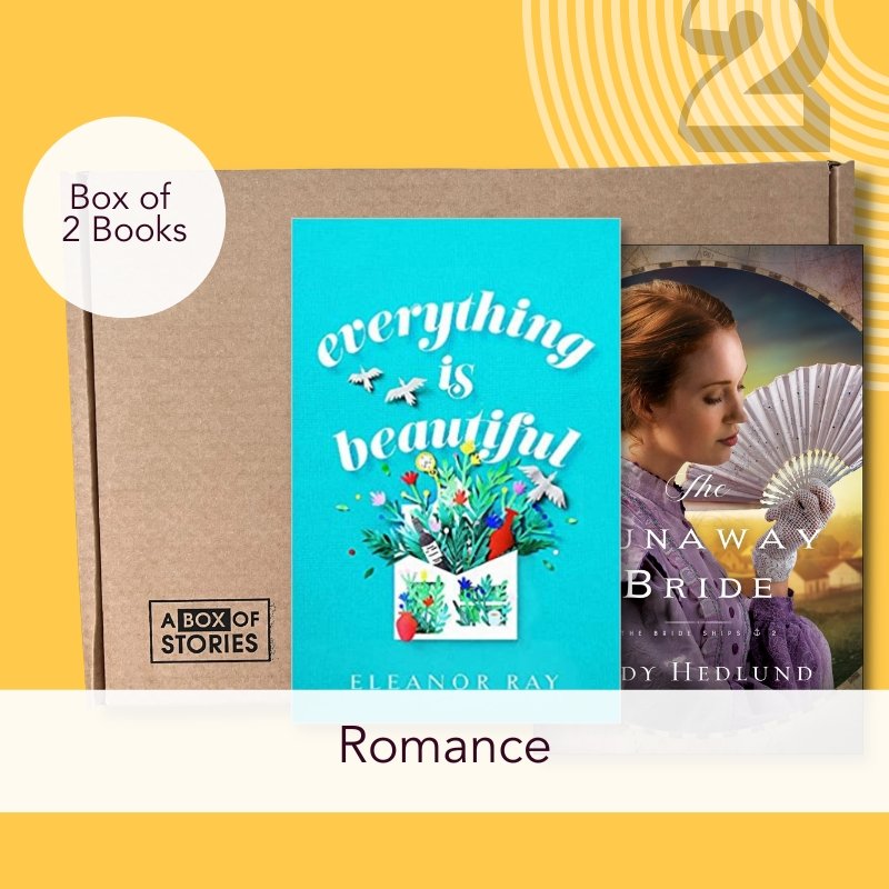 Romance Book Box: 2 Surprise Books | A Box of Stories