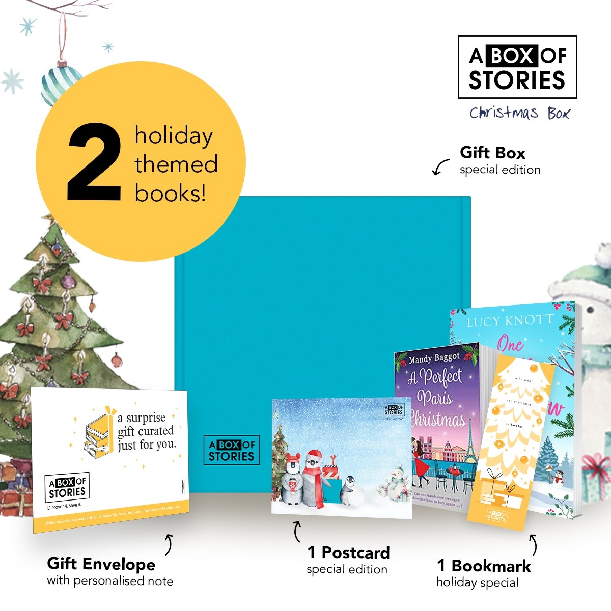 Christmas Box (Gift Box & Note) - Limited Edition – A Box of Stories